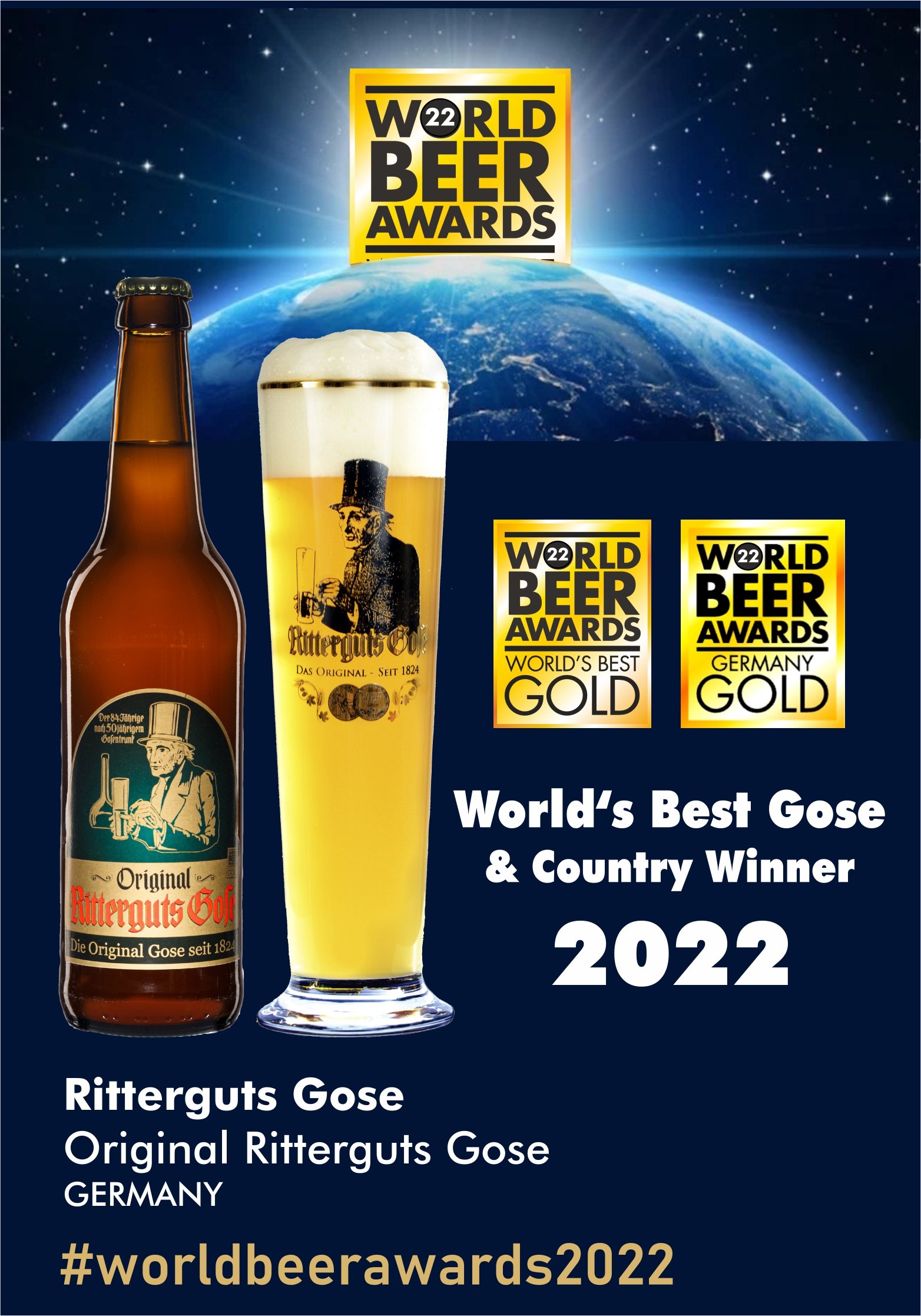 WORLD BEER AWARDS 2022 - Original Ritterguts Gose